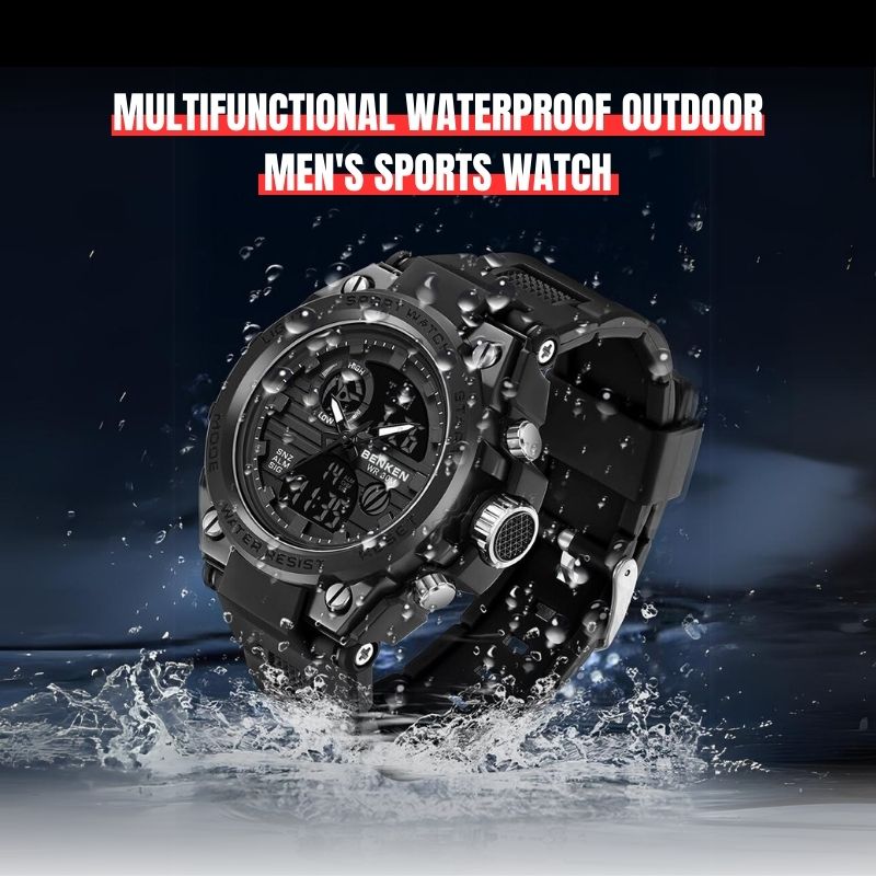 Waterproof Premium Men's Sports Watch – UGA MALL